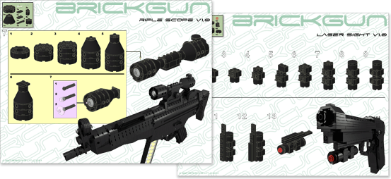 Printable Lego Gun Instructions - Printable Word Searches